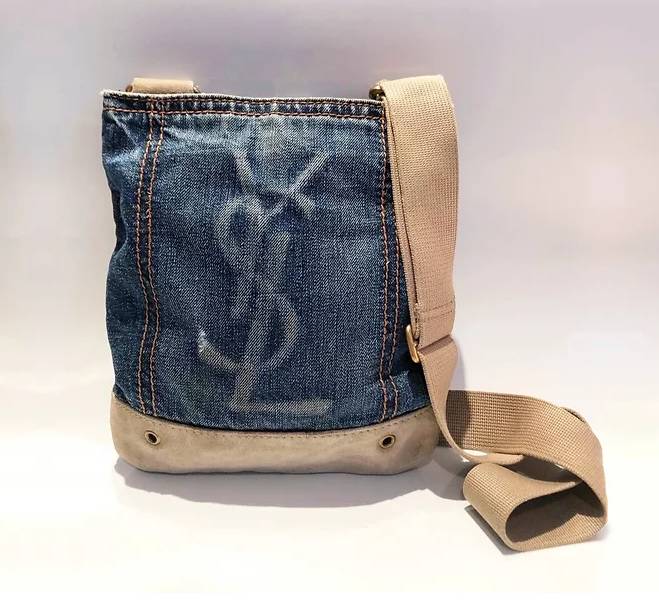 YSL: THE DENIM TRAVEL BAG MUST HAVE